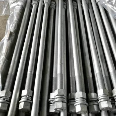 China ASTM F1554 Grade 36 55 105 Anchor Bolt Anchor rod with nut and washer for sale