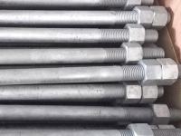 China ASTM F1554 Grade 36 55 105 Anchor Bolt Anchor rod with nut and washer for sale