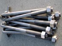 China ASTM F1554 Grade 36 55 105 Anchor Bolt Anchor rod with nut and washer for sale