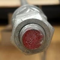 China ASTM F1554 Grade 36 55 105 Anchor Bolt Anchor rod with nut and washer for sale