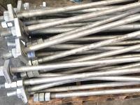 China ASTM F1554 Grade 36 55 105 Anchor Bolt Anchor rod with nut and washer for sale