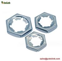 China Galvanized Self Locking Palnut Stamped Pal Nuts DIN 7967S Counter pal nuts for sale