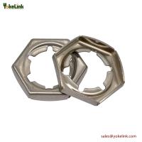 China Galvanized Self Locking Palnut Stamped Pal Nuts DIN 7967S Counter pal nuts for sale