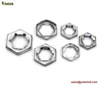 China Galvanized Self Locking Palnut Stamped Pal Nuts DIN 7967S Counter pal nuts for sale