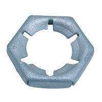 China Galvanized Self Locking Palnut Stamped Pal Nuts DIN 7967S Counter pal nuts for sale