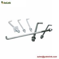 China L/J Type ASTM F1554 Grade 36 55 105 Bent Anchor Bolt For Mechanical Applications for sale