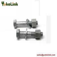 China ASTM A490 Type 1 Heavy Hex Structural Bolts For Steel Structural Fastener for sale