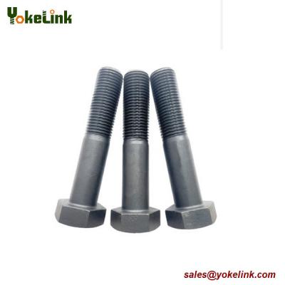 China M10 En14399 Grade3 Type Black Hex Bolt with Nut Washer For Railway Wind Industry for sale