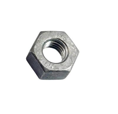 China M8 M10 M12 ASTM A563 DH High Strength Hex Nut Structural Steel Fasteners for sale