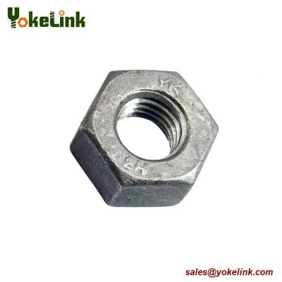 China ASTM A563 DH Heavy Hex Nut Steel Structural Fasteners Accessories for A490 Bolt for sale