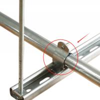 China Solar Mounting Two Piece Strut Channel Pipe Clamps For Rigid Steel Conduit for sale