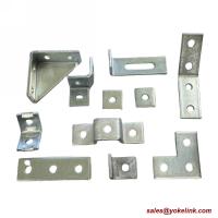 China Solar Mounting Hold Fittings 41mm Series Channel ZP/HDG Finishing Post Bases for sale