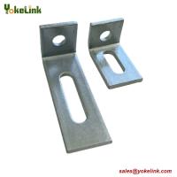 China Solar Mounting Hold Fittings 41mm Series Channel ZP/HDG Finishing Post Bases for sale