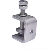 China Strut Fitting Beam Clamp M6 With Threaded Srew, Maximum Load 60kg,18mm for sale