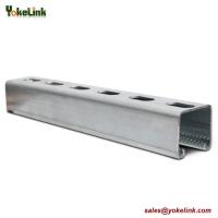 China Customized Slotted Channel Framing with Top Quality and Carbon Steel Materials for sale