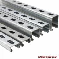 China Hot DIP Galvanized Strut Channel Support System Electrical & Mechanical Products for sale