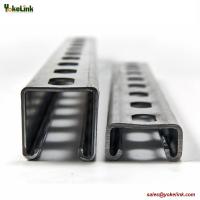 China Hot DIP Galvanized Strut Channel Support System Electrical & Mechanical Products for sale