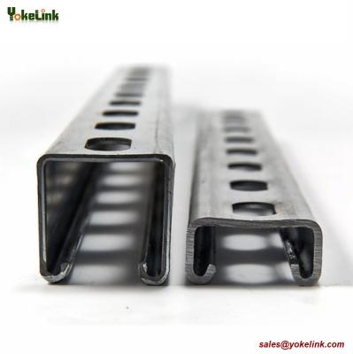 China Surprecision Metal Strut Channel Slotted Framing Steel Channel Efficient Support Solution for sale