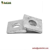 China 1/2 ASTM F436 Hardened Beveled Washer HDG For Shim & Leveling for sale