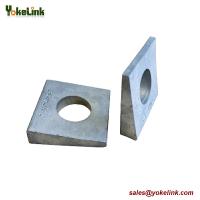 China ASTM F436 Custom Steel Hardened Beveled Washer Square Beveled Washers for sale