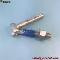 China Stainless Steel 3/4” x 3-1/2”  waterwork T bolts  according to ANSI/AWWA C111/A21.11 for sale