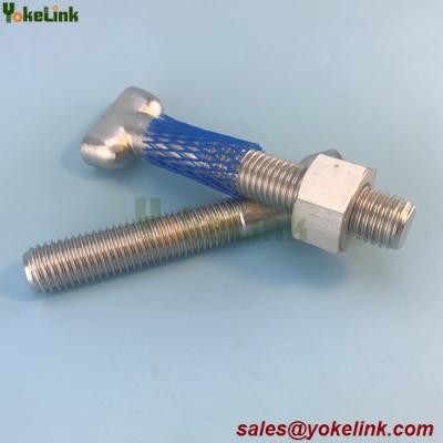 China Stainless Steel 5/8” x 3”  waterwork forged T bolts  according to ANSI/AWWA C111/A21.11 for sale