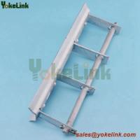 China Carbon steel Hot Dip Galvanized Secondary Rack Powerline Hardware for sale