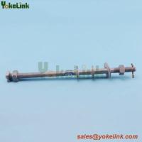 China Hot dip galvanized spool bolt /upset bolt for poleline hardware for sale