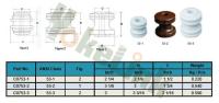 China Highest grade electrical wet-process porcelain spool insulator for sale
