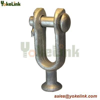 China Clevis thimble 150 KN clevis tongue ball clevis for Electrical Utilities Hardware for sale