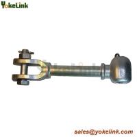 China 133KN 156KN Cast iron Hot line extension socket clevis For Overhead Transmission Line for sale