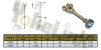 China 133KN 156KN Cast iron Hot line extension socket clevis For Overhead Transmission Line for sale