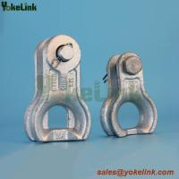 China Pole Line fitting 5/8'' OPGW cable use thimble clevis with clevis pin for sale