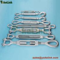 China Hot selling Open Body Die Forged Electro Galvanized Turnbuckle for sale
