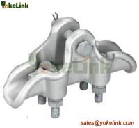 China Aluminum cable suspension clamp suspension bridge cable clamp for pole line fitting for sale