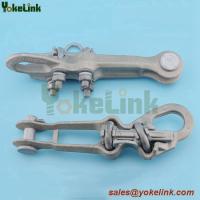China High quality Double bolted Aluminum Straight line strain clamp with good price for sale