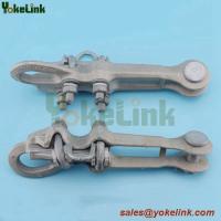 China High quality Double bolted Aluminum Straight line strain clamp with good price for sale