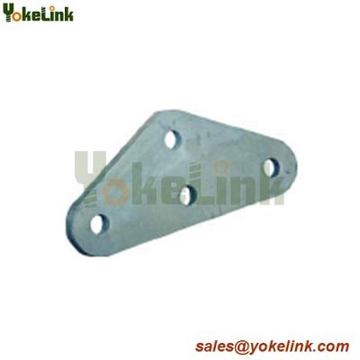 China High quality electrical Power Fitting link plate Strain triangle Yoke Plate for sale