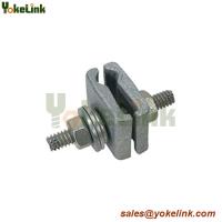 China Hot Dip Galvanized Carbon steel ASTM A153 cable lashing clamps for sale