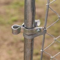 China Made in China OEM  Galvanized Pipe Gate Hinge for Chain Link Fence Accessories for sale