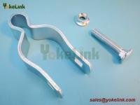 China 1-7/8” Zinc finish steel Male Post Hinges (Aka Gate Post Hinges)  for Fence Fittings for sale