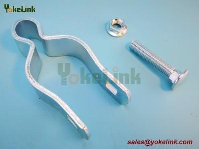 China 1-7/8” Zinc finish steel Male Post Hinges (Aka Gate Post Hinges)  for Fence Fittings for sale