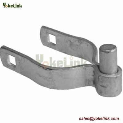 China 2-3/8” Galvanized Male Post Hinges（Aka gate post hinges）for Fence Fittings for sale