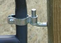China 2-3/8” Galvanized Male Post Hinges（Aka gate post hinges）for Fence Fittings for sale