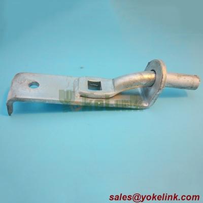 China Zinc Plated Field Gate Hinge and Hook for field gate hardware for sale