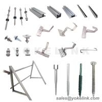 China Strut Channel Brackets Accessories For Solar Photovoltaic for sale
