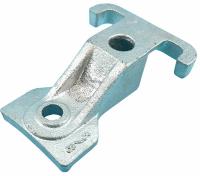 China Cast Ductile Iron HDG  3/4in Guy Hook for Poleline Ductile Casting Hardware for sale