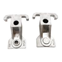 China Cast Ductile Iron HDG  3/4in Guy Hook for Poleline Ductile Casting Hardware for sale