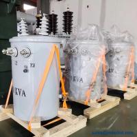 China 34.5kv to 480v 25KVA 50KVA CSP Single Phase Pole Mounted Distribution Transformer For Industrial electricity for sale
