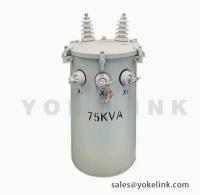 China 75kVA 12.47kv/600V Single Phase Transformer with UL For Industrial Electricity for sale